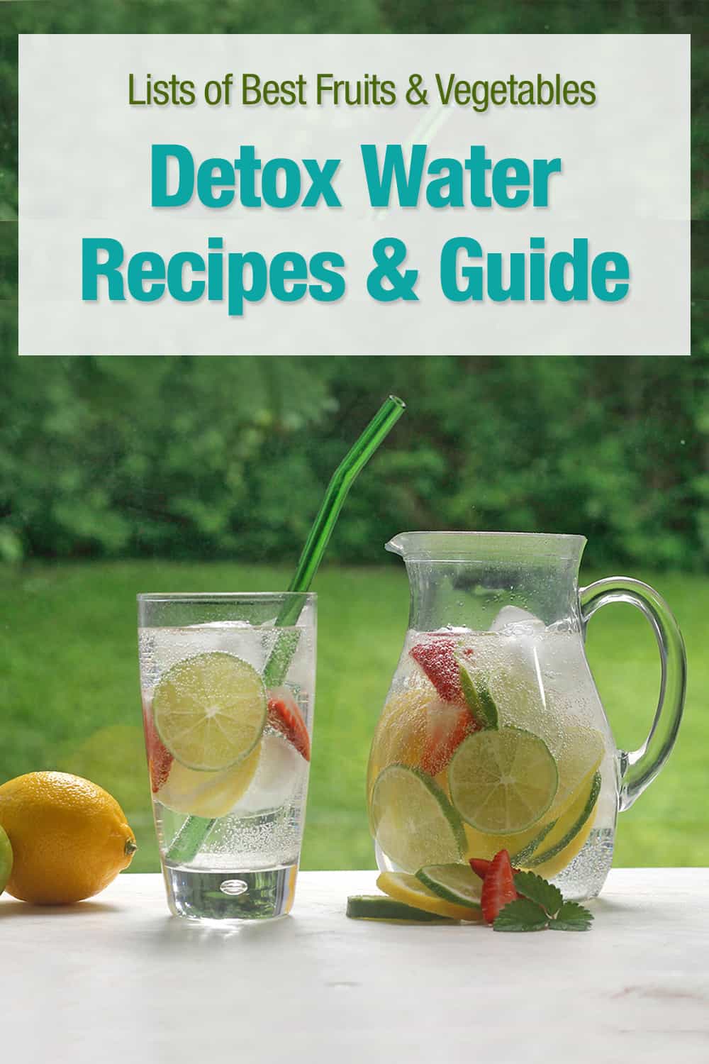How to Make Detox Water for Weight Loss and Wellness | Green Smoothie ...