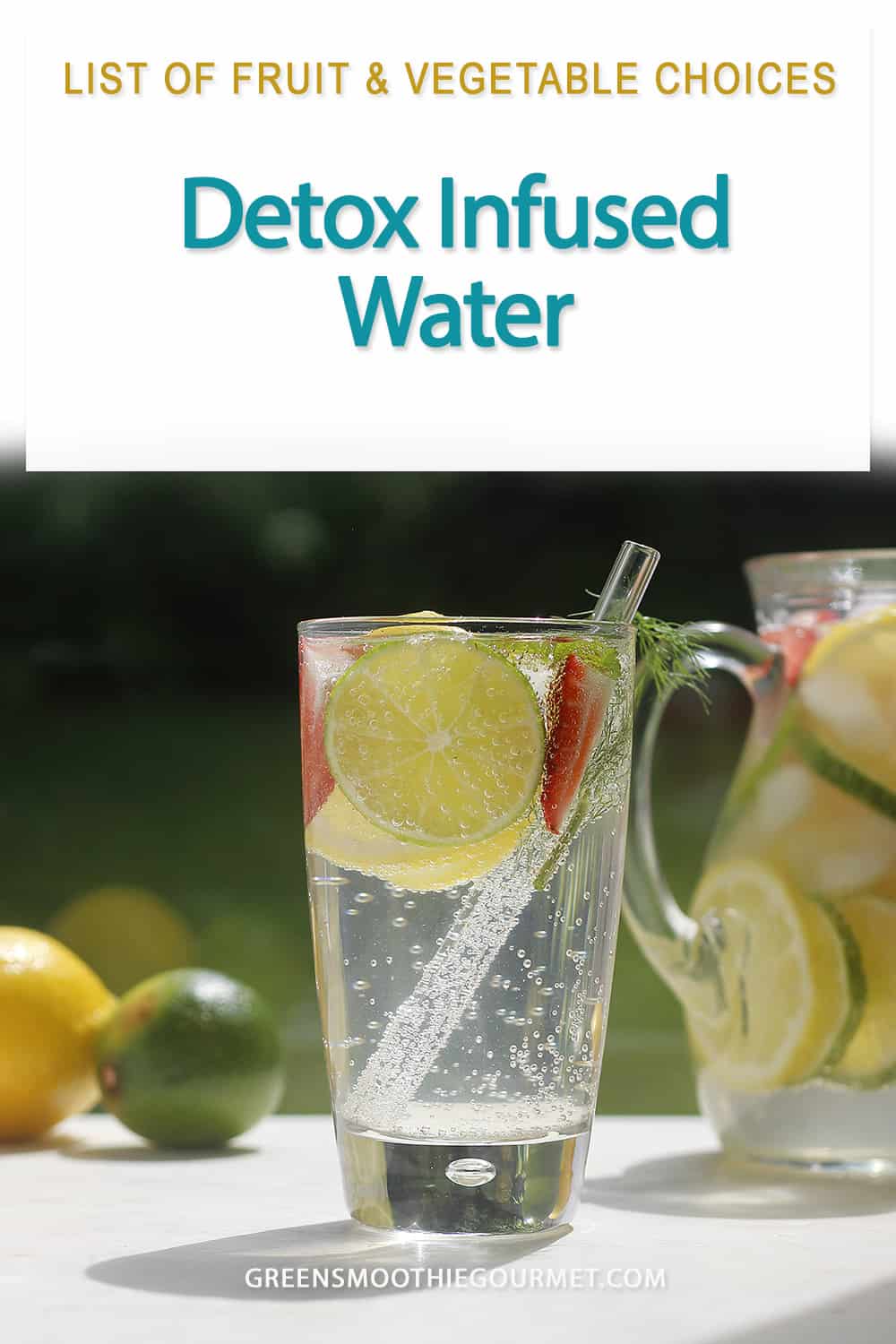 How to Make Detox Water for Weight Loss and Wellness | Green Smoothie ...