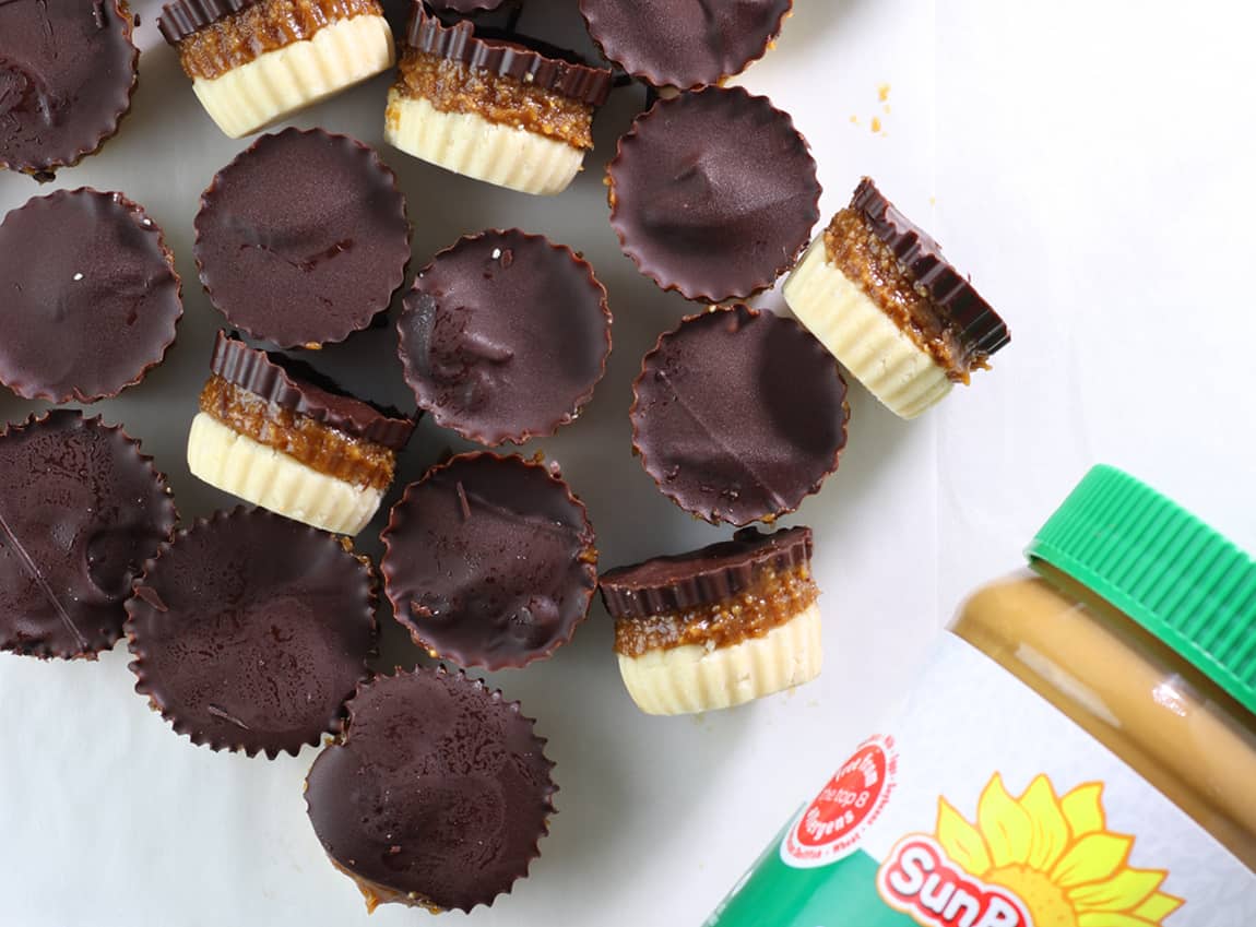 Healthy Twix Cups - Green Smoothie Gourmet