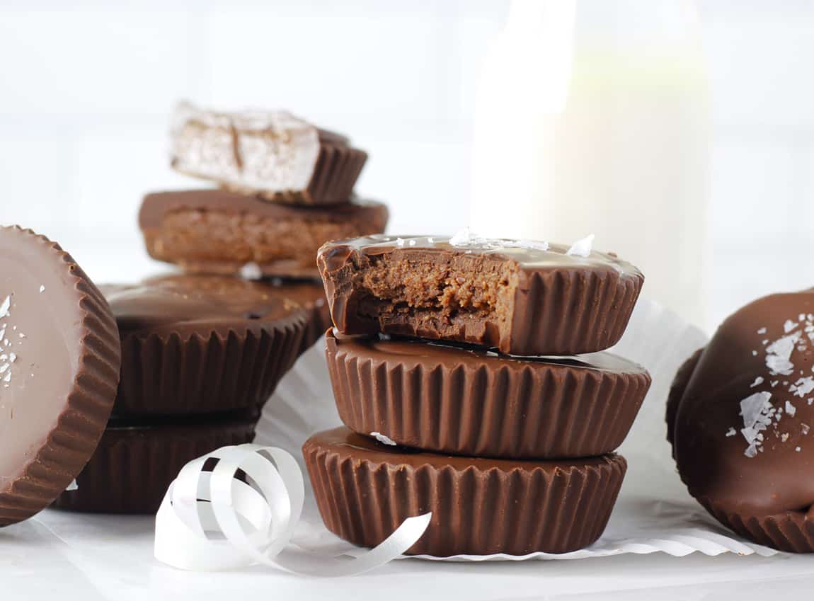 Homemade Fudge Cups | Green Smoothie Gourmet