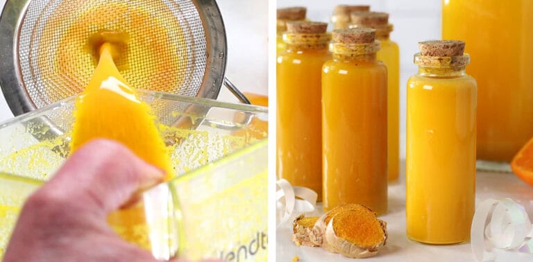 Turmeric Shots (powdered or fresh) | Green Smoothie Gourmet
