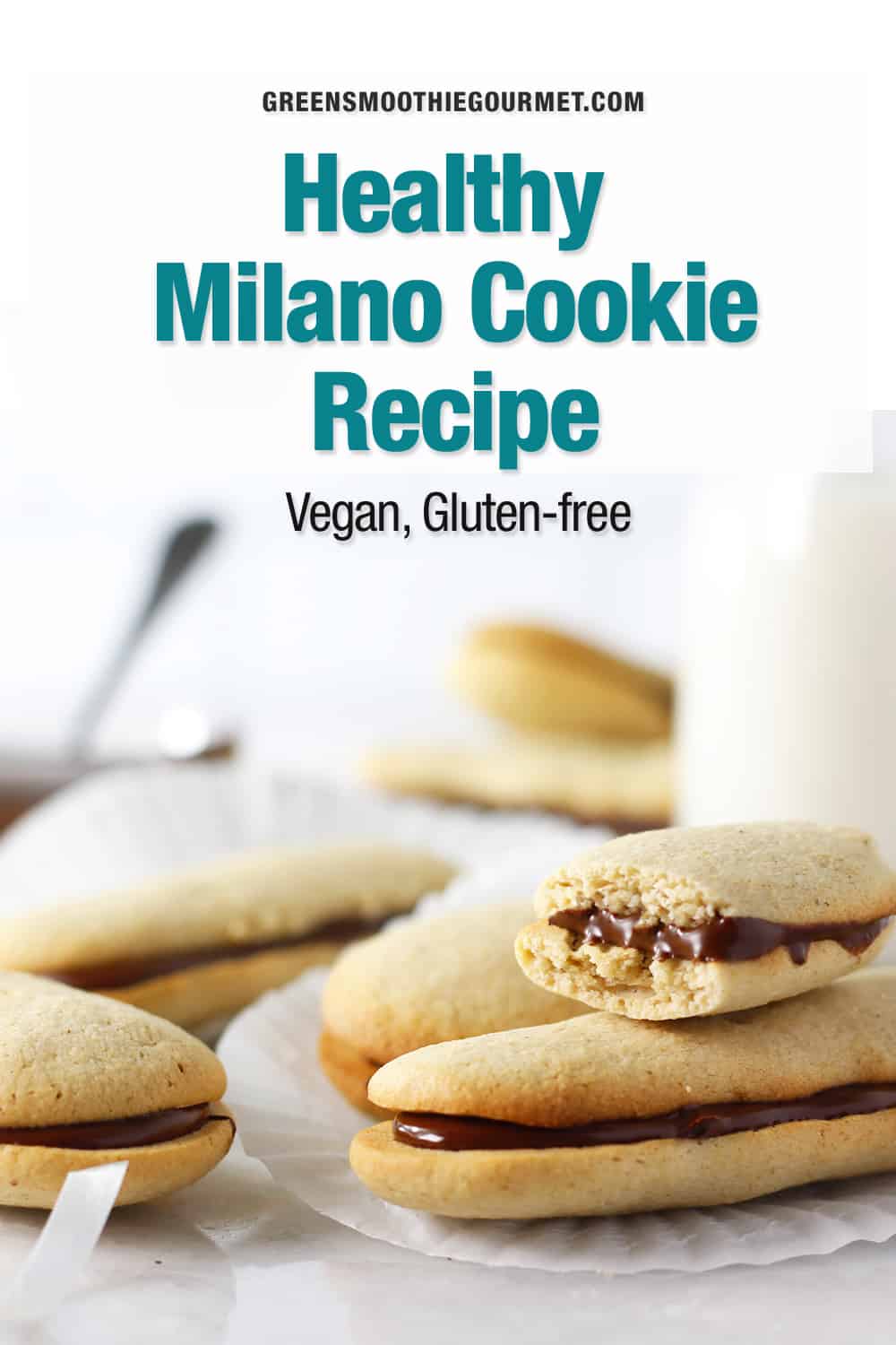 Homemade Milano Cookies | Green Smoothie Gourmet