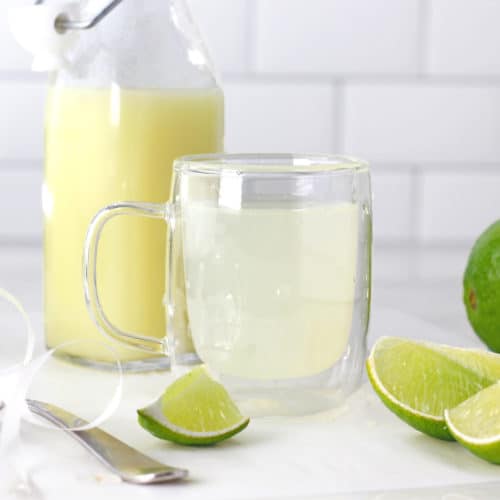 Lime Water (Recipe & Benefits) | Green Smoothie Gourmet
