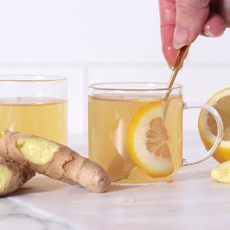 How to Make Ginger Tea (Powder & Fresh Root) | Green Smoothie Gourmet