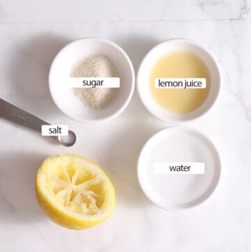 Single Serving Lemonade with Lemon Juice (a glass of lemonade) | Green ...