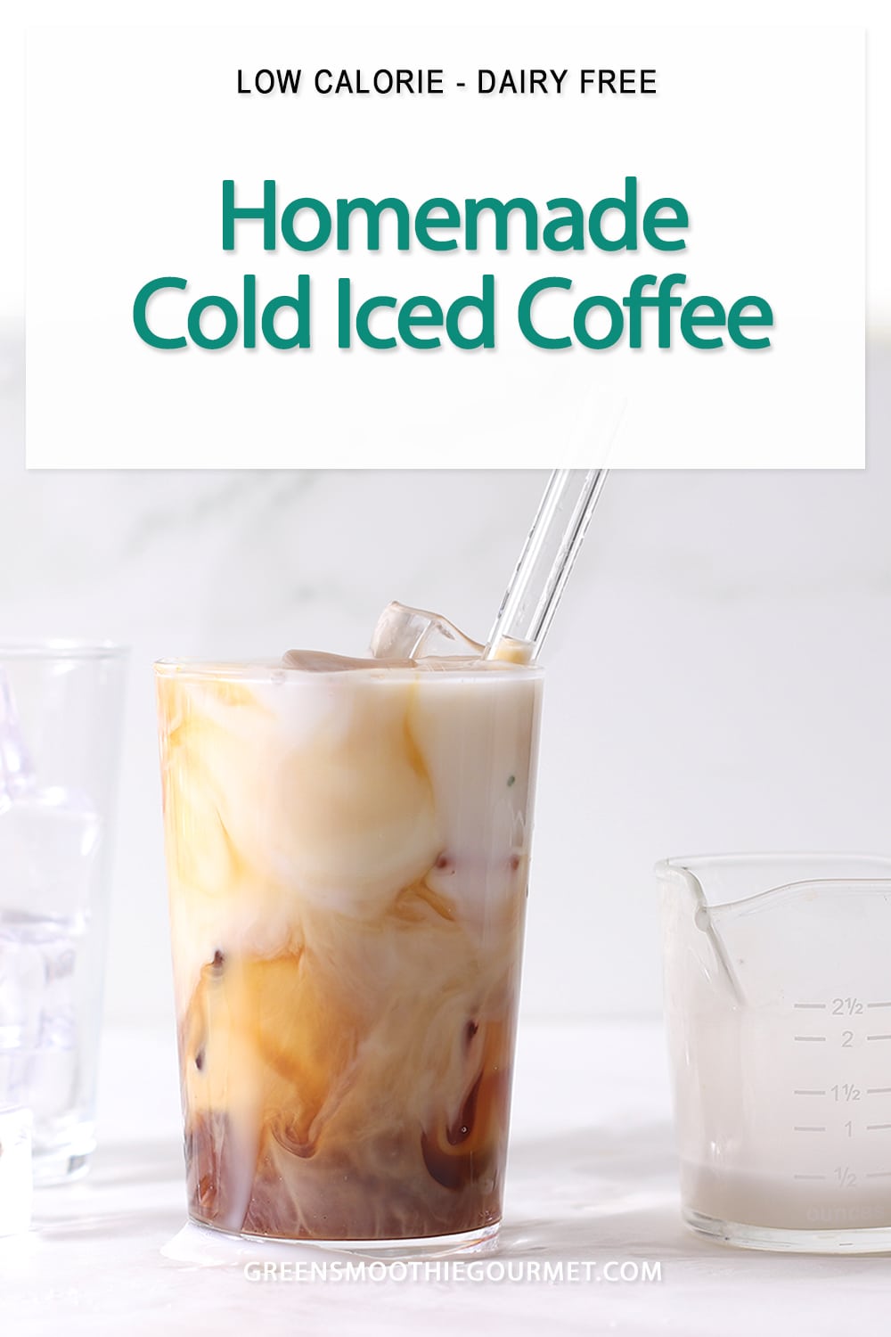 Iced Coffee Using Instant Coffee | Green Smoothie Gourmet