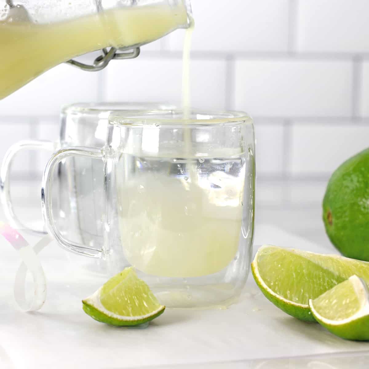 Lime Water (Recipe & Benefits) | Green Smoothie Gourmet