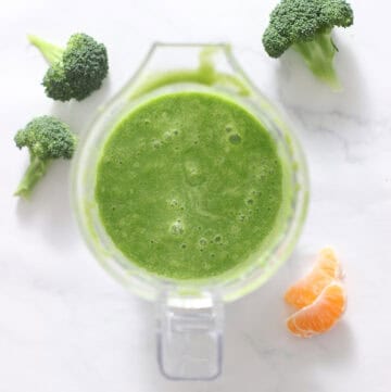 Broccoli Smoothie with Fruit | Green Smoothie Gourmet