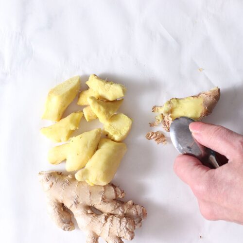 How to Make Ginger Paste | Green Smoothie Gourmet