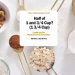 Half of 1 3/4 Cups | Green Smoothie Gourmet