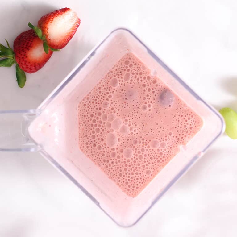 Starbucks Pink Drink with Cold Foam | Green Smoothie Gourmet