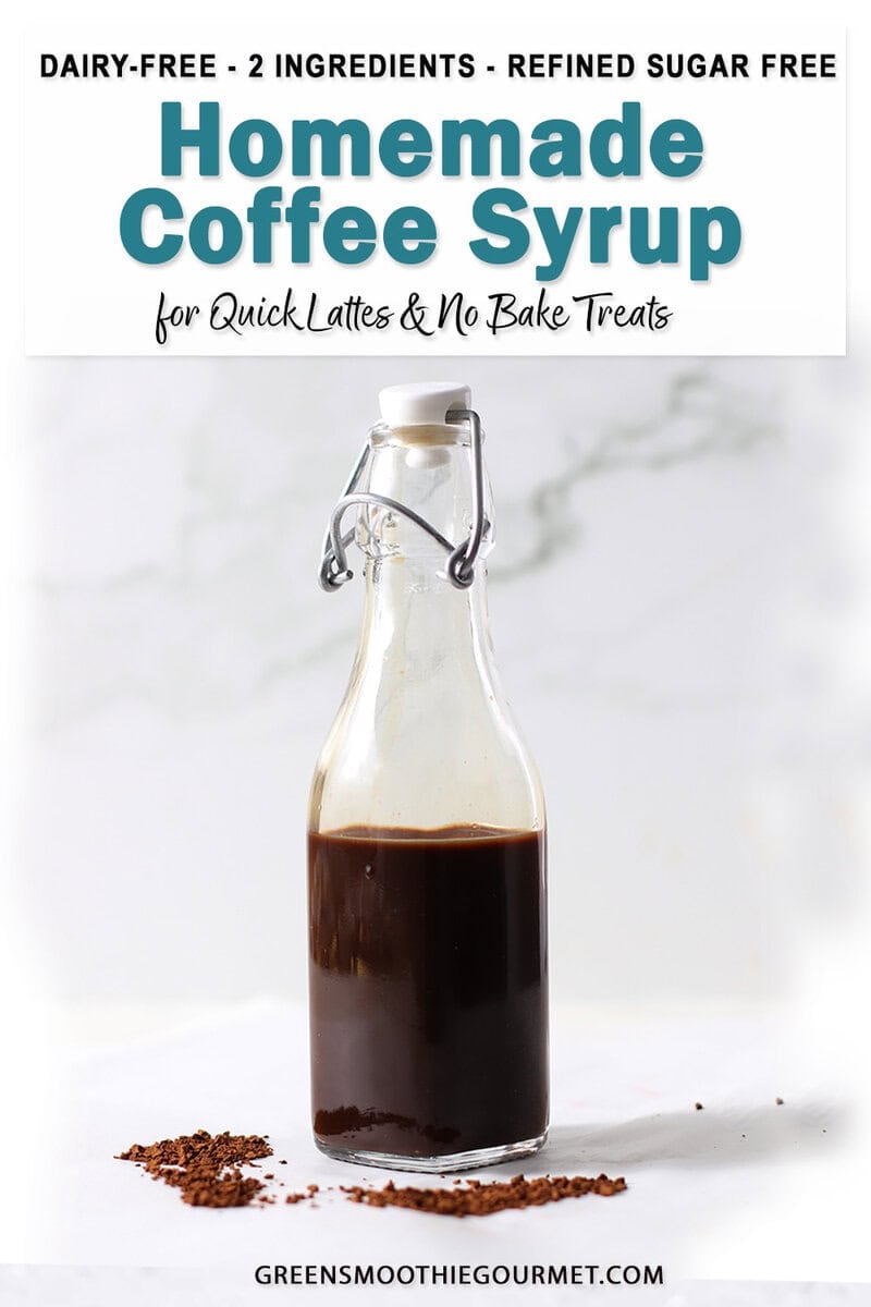 How to Make Coffee Syrup (Coffee Concentrate) | Green Smoothie Gourmet